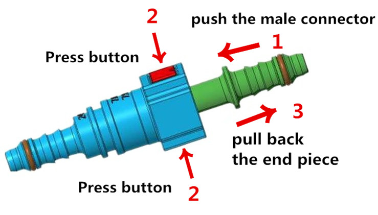 SCR Connectors,Urea Line Quick Connector,urea hose Quick Connector