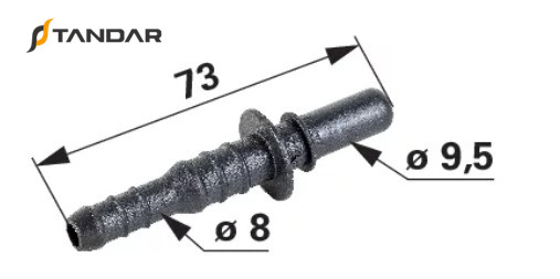 3763A045,3763A046,Perkins Fuel Pipe Connection