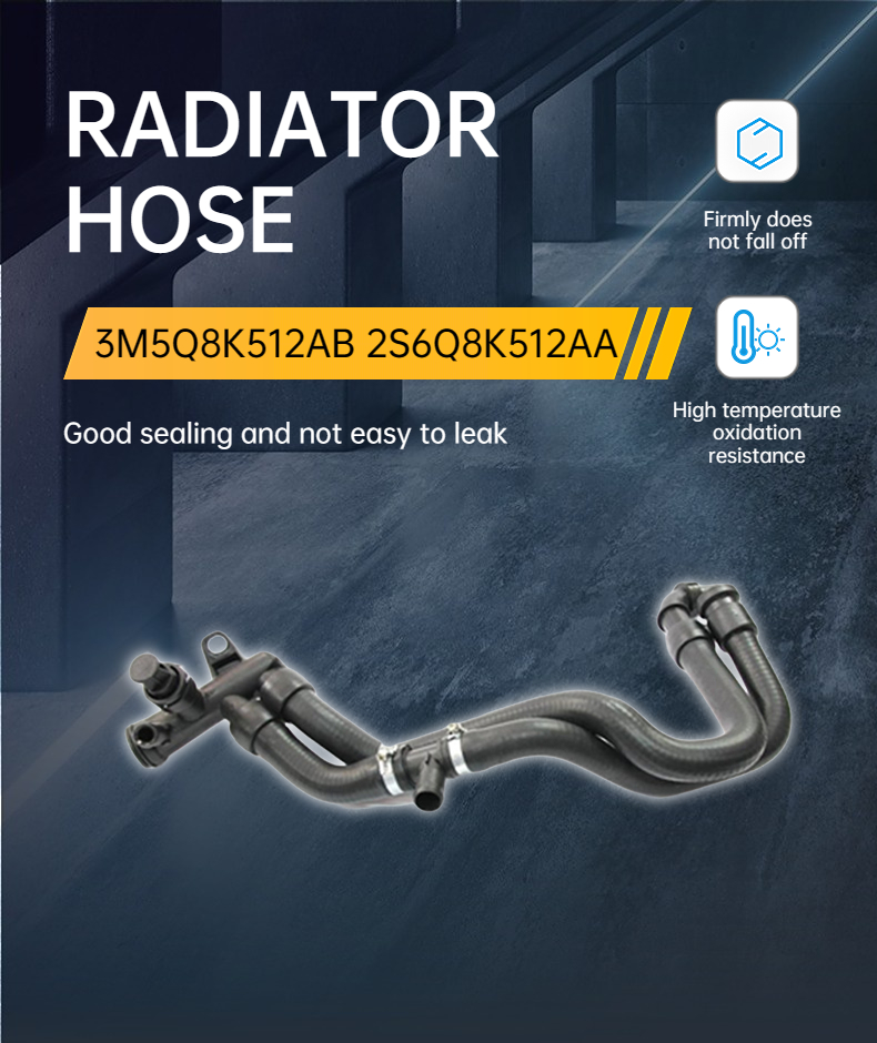 3M5Q8K512AB,Peugeot Radiator Coolant Hose Tube